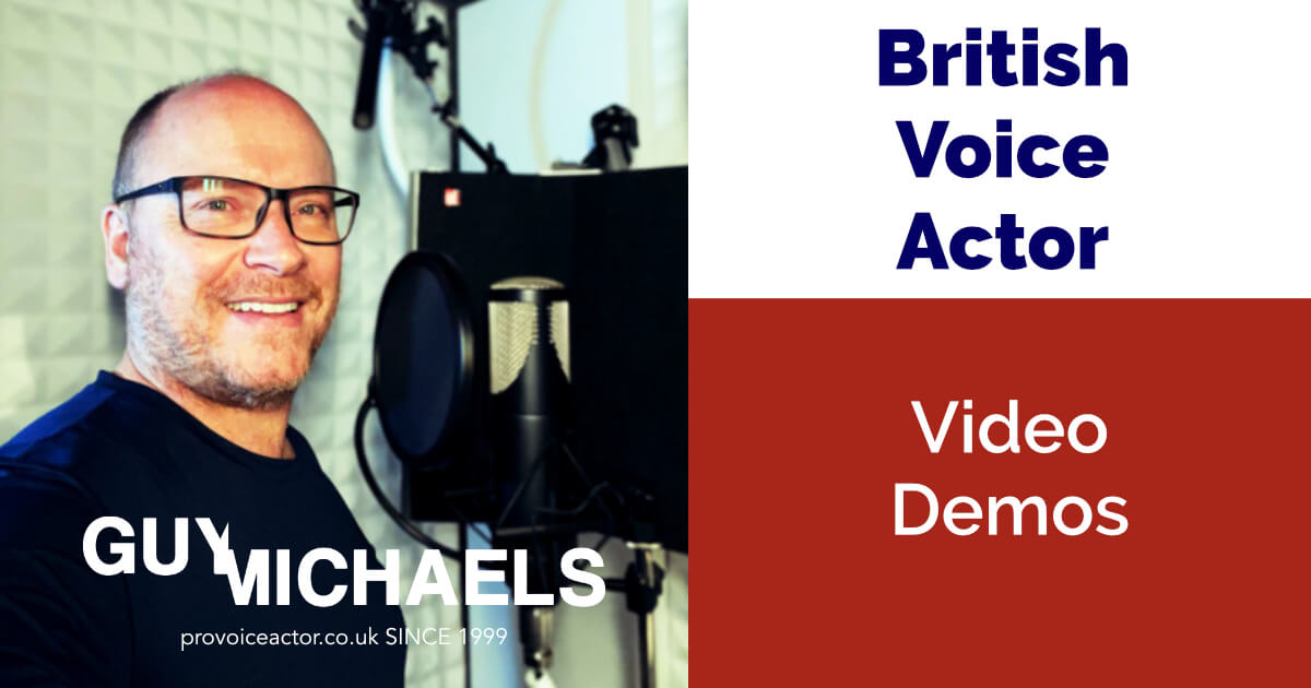 British Male Voiceover Video Demos - Guy Michaels
