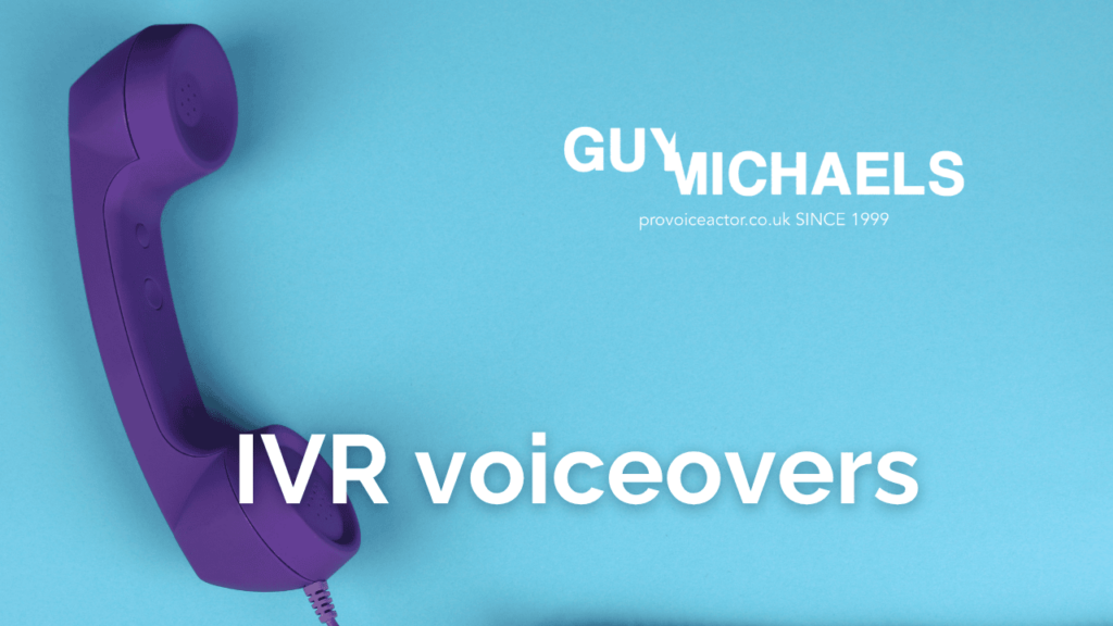 British Voice-Over Artist - Guy Michaels - London, UK